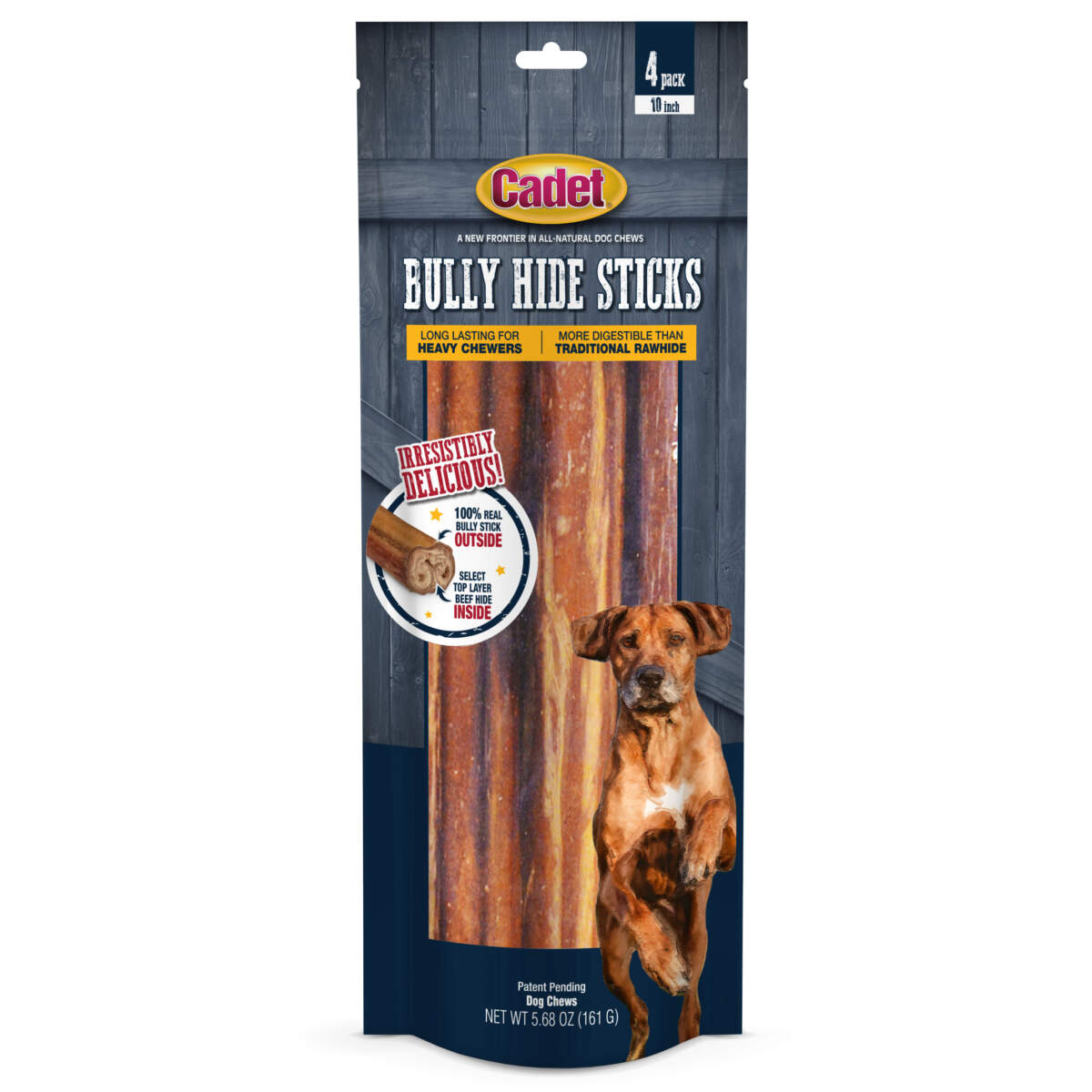 Bully Hide Sticks | Dog Chew Sticks | Cadet Pet